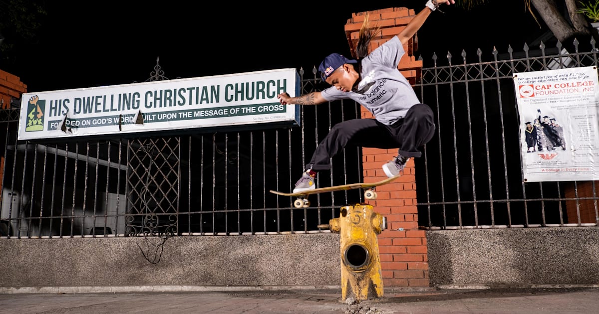 Margie Didal shares her passion for skateboarding