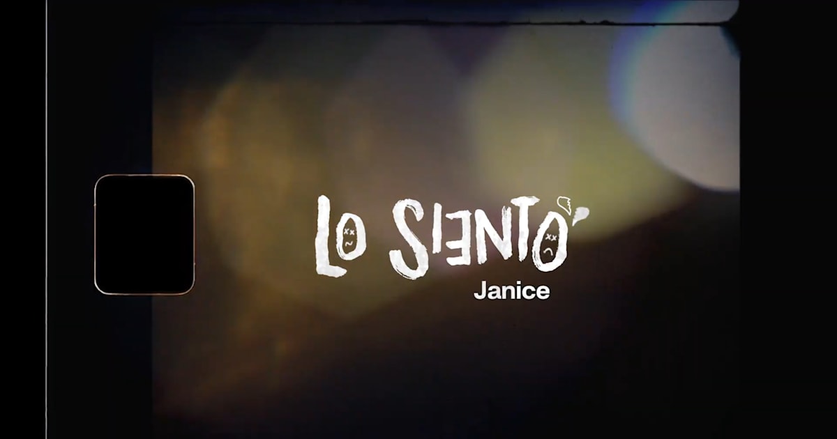 Janice presenta Lo Siento