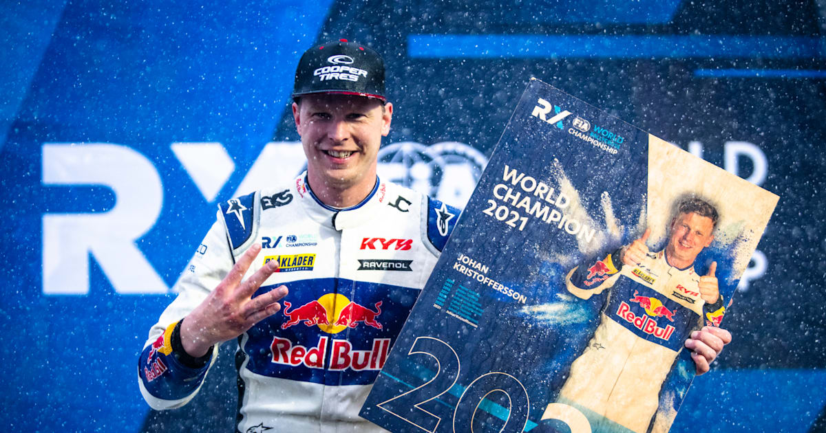 Johan Kristoffersson crowned World RX champion