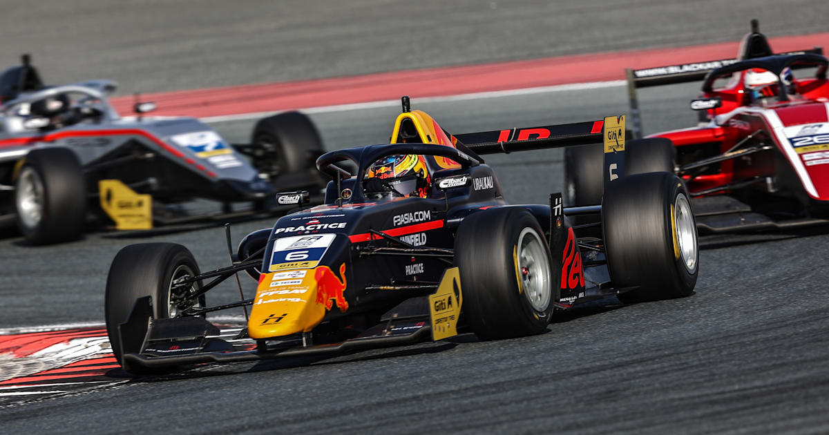 Double podium for Hadjar in Dubai Asian F3