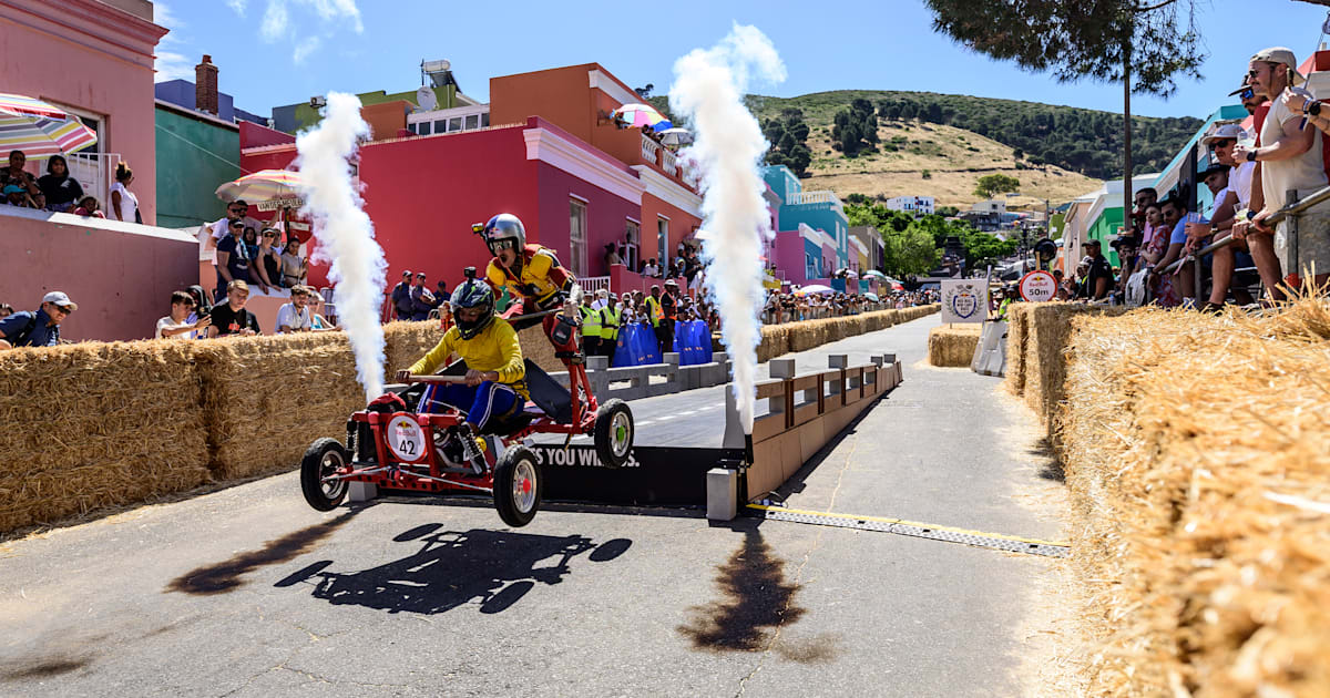 Photos of Red Bull Box Cart Race in Cape Town SA
