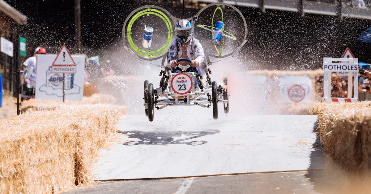 Enjoy All the action from Red Bull Box Cart in Xhosa