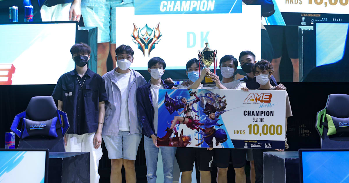 首屆冠軍Team DK連勝奪冠 《英雄聯盟:激鬥峽谷》AME亞洲手遊電競聯賽結束