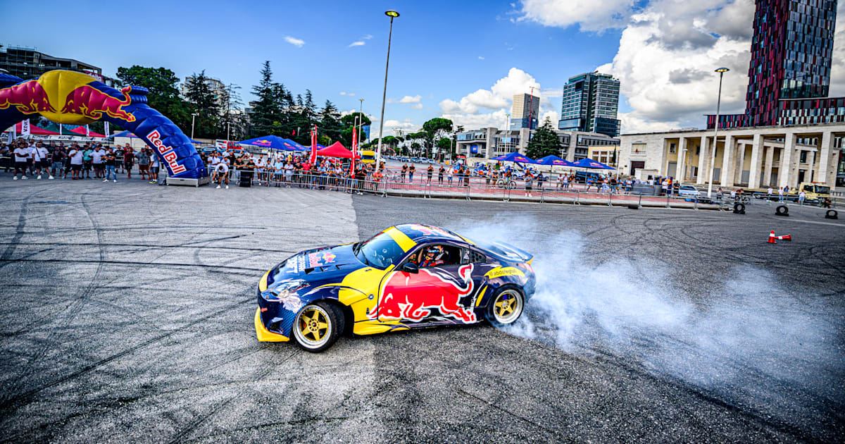 Red Bull Car Park Drift Albania