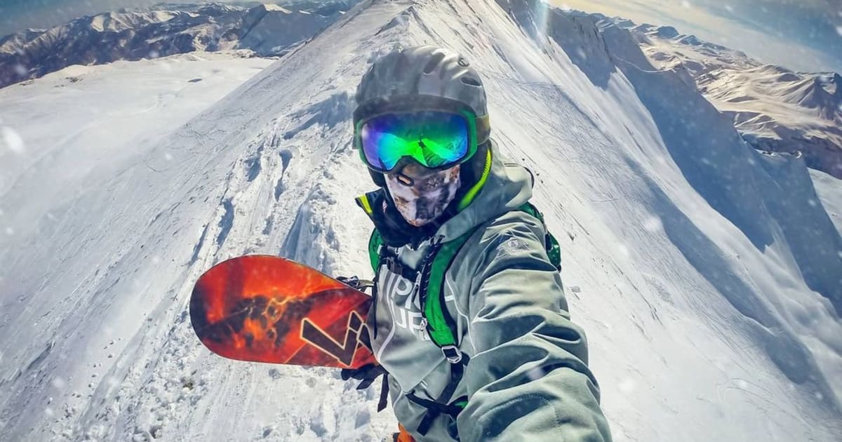 Orxan Aslanovun snoubord sevgisi