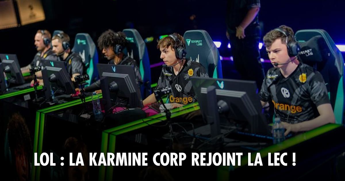 La Karmine Corp rejoint la LEC en 2024 ! LoL - esport