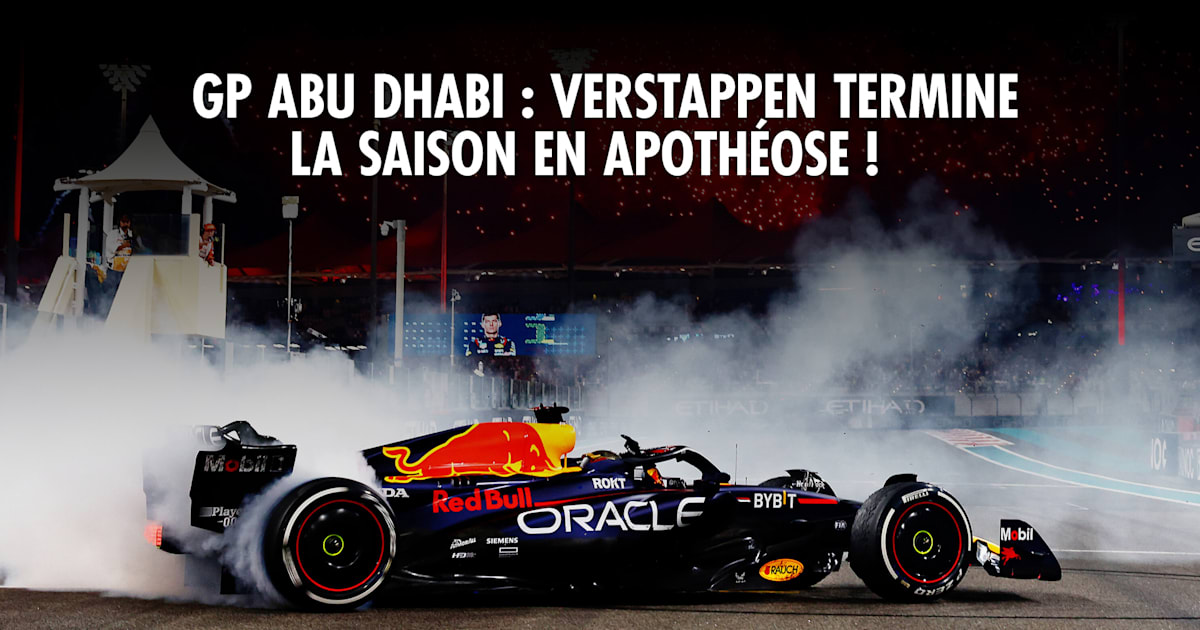 Grand Prix d'Abu Dhabi de F1 2023: 19e pour Verstappen!