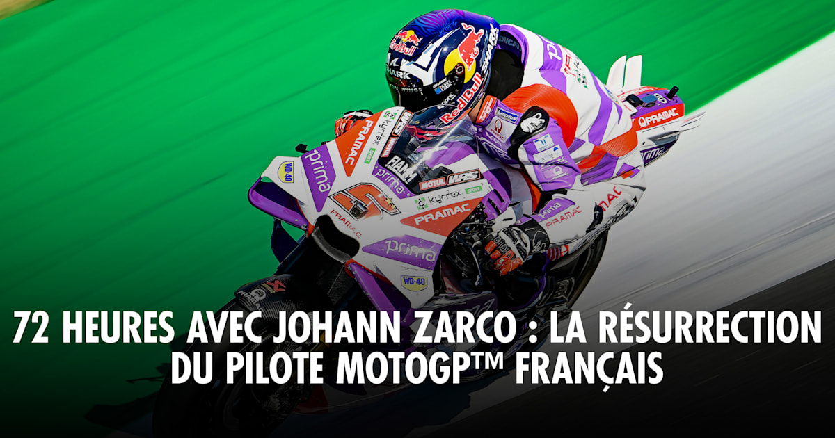 Johann Zarco: 72 heures avec le pilote MotoGP! Portrait