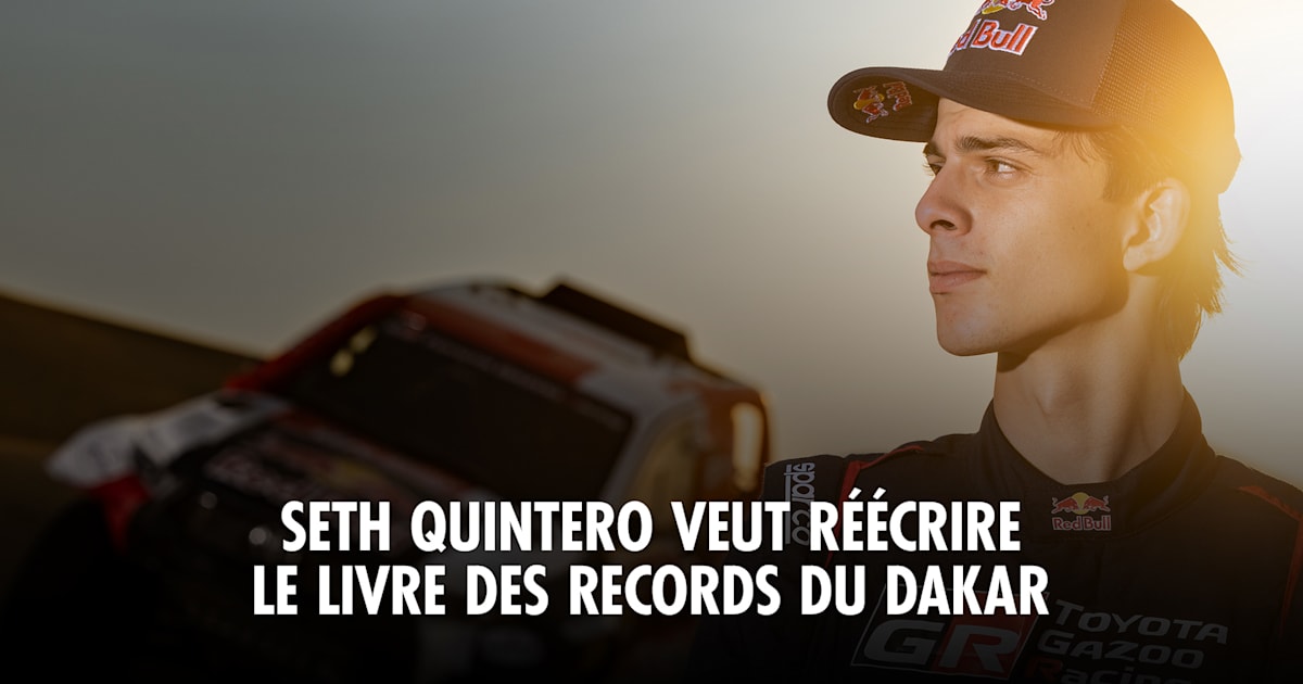 Dakar 2024: Seth Quintero revient en catégorie voitures