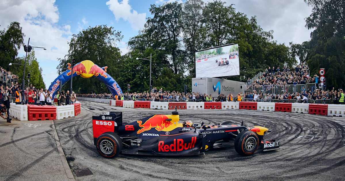 Red Bull Racings Formel 1-bil kommer til København