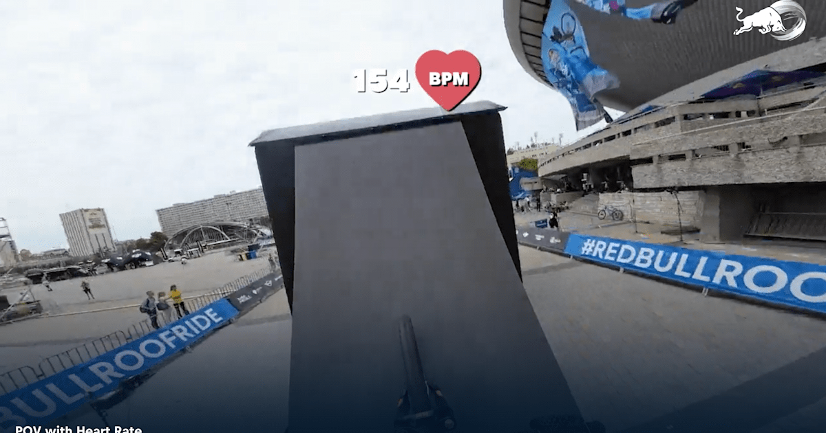 Szymon Godziek, tętno 160 i POV z trasy Red Bull Roof Ride