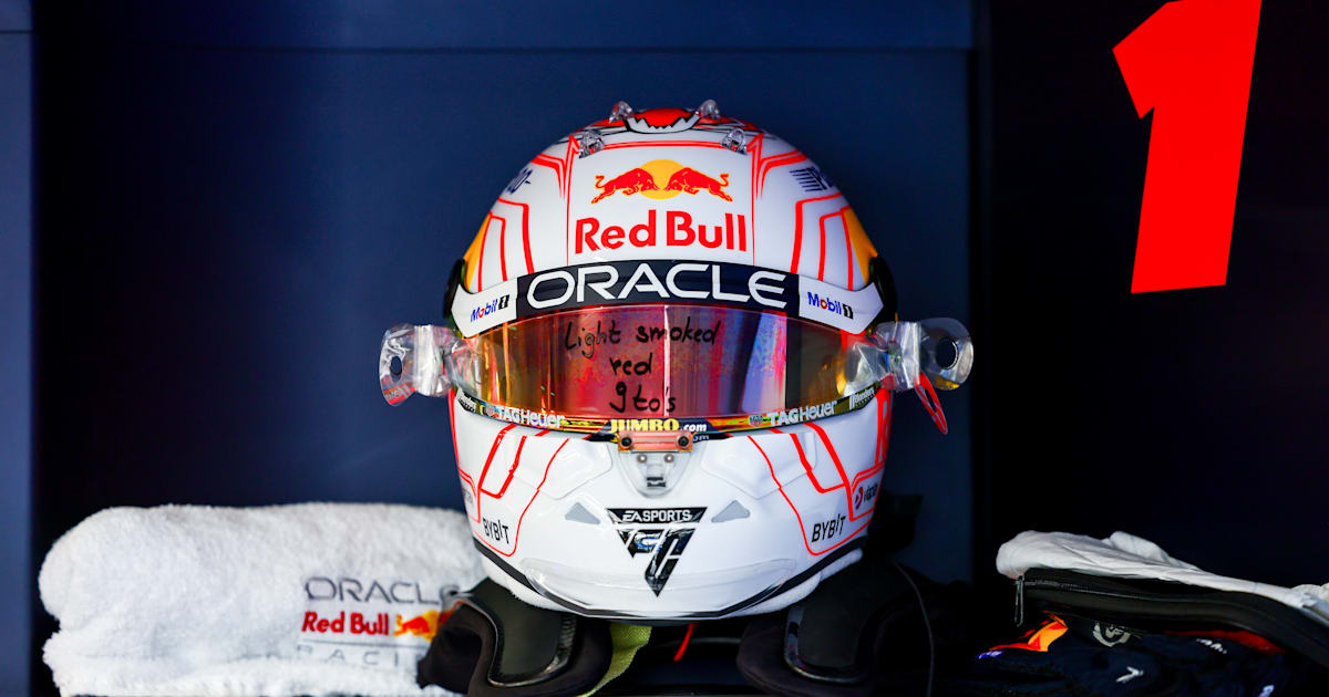Max's Japanese Grand Prix Helmet