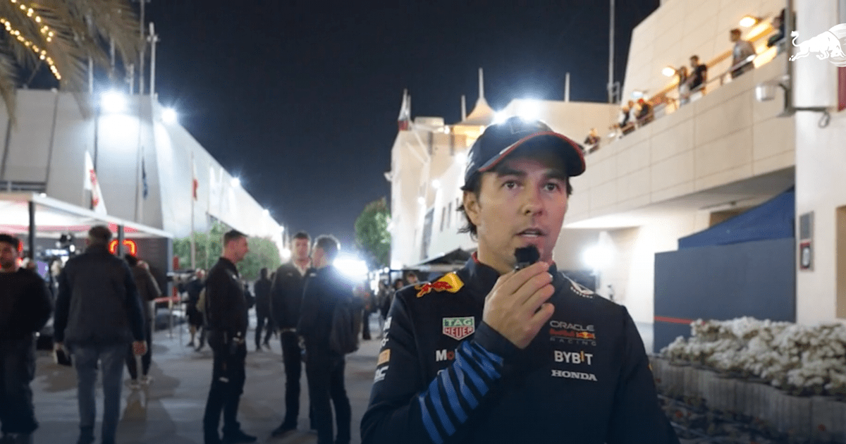 Checo Reacts To Bahrain Quali