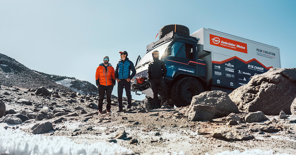 Peak Evolution, à l'assaut du plus haut volcan du monde