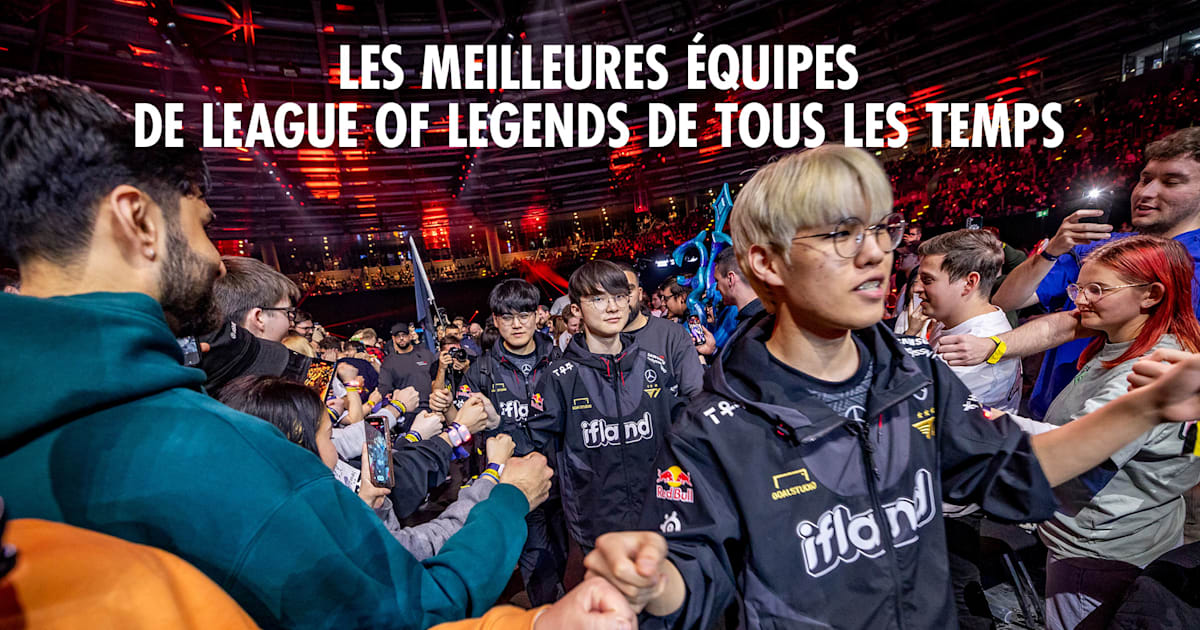 League of Legends: les meilleures équipes de l'histoire