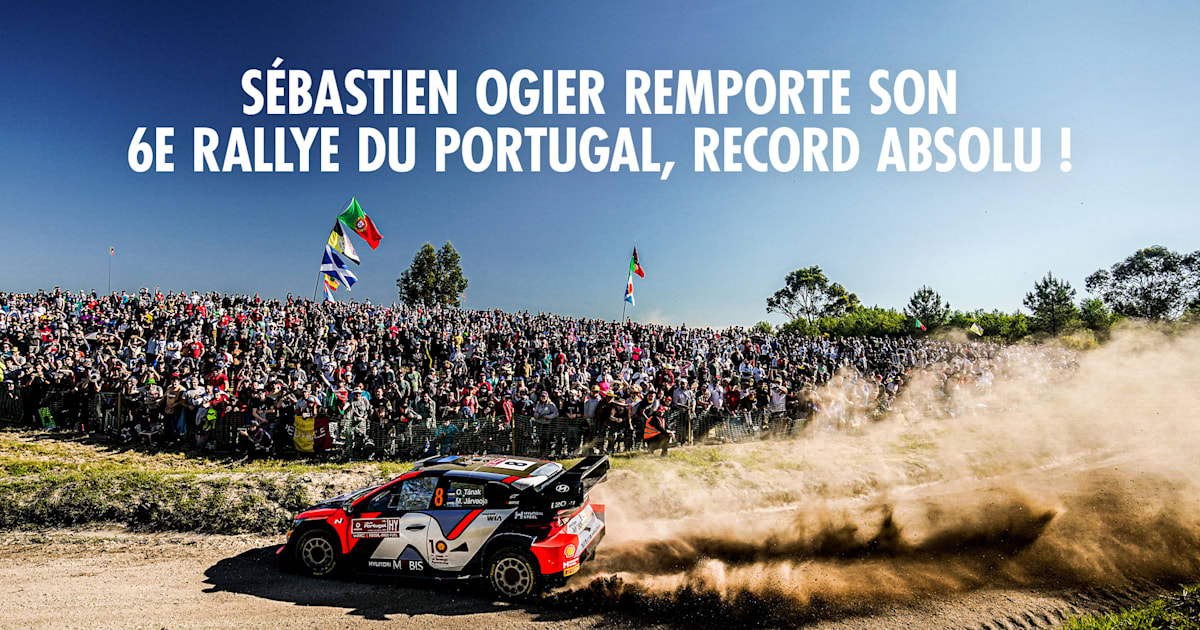 Sébastien Ogier remporte son 6e rallye du Portugal WRC!