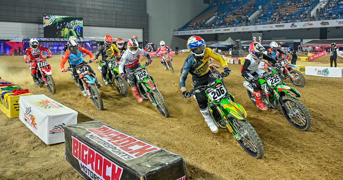 Indian Supercross Racing League: Photos and experience