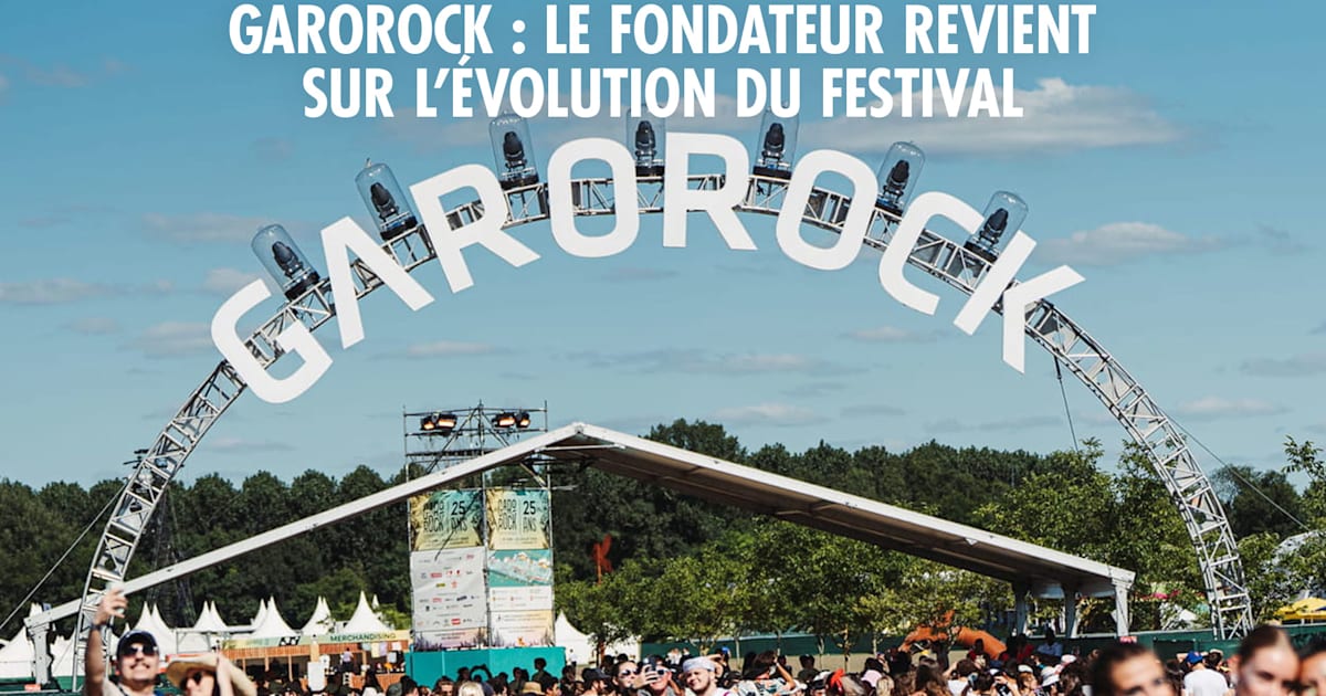 Garorock : le fondateur raconte l’évolution du festival