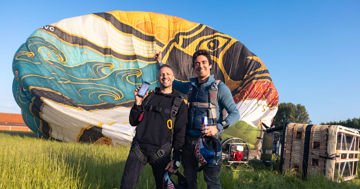 De magie van Tomorrowland: skydiven uit de iconische luchtballon
