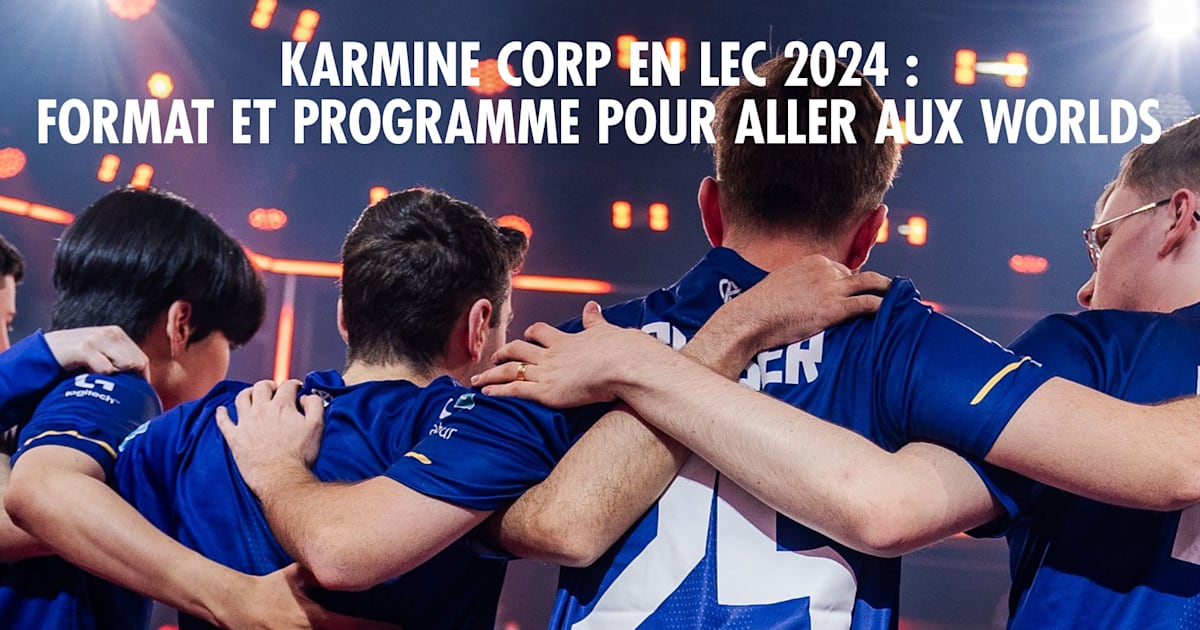 KCorp en LEC 2024 : le programme pour aller aux Worlds