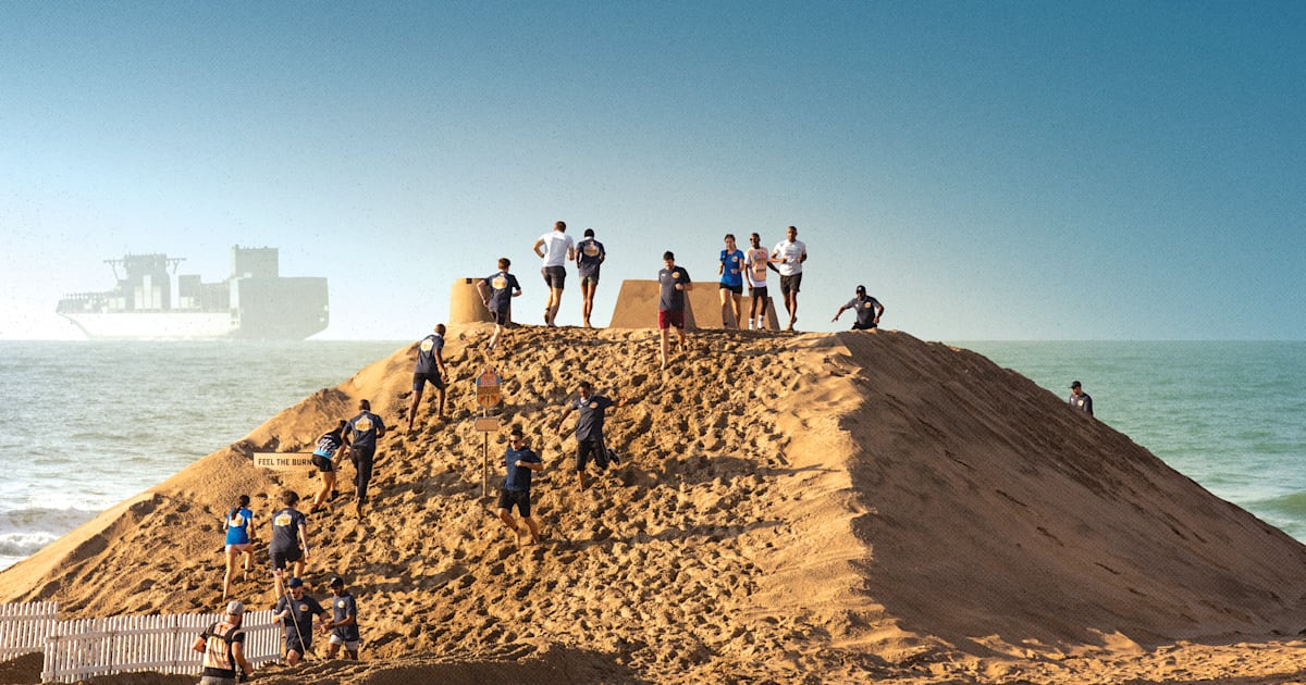 Red Bull Quicksand 2024: Beach running event in Durban