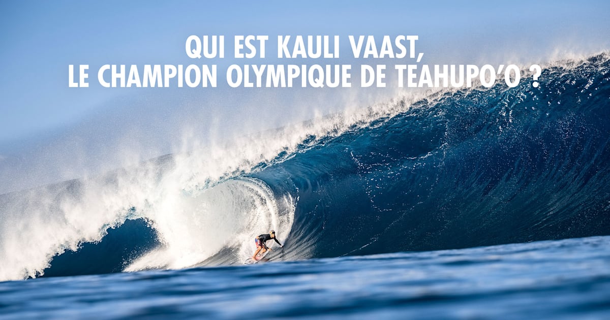 Kauli Vaast : portrait du champion olympique de surf