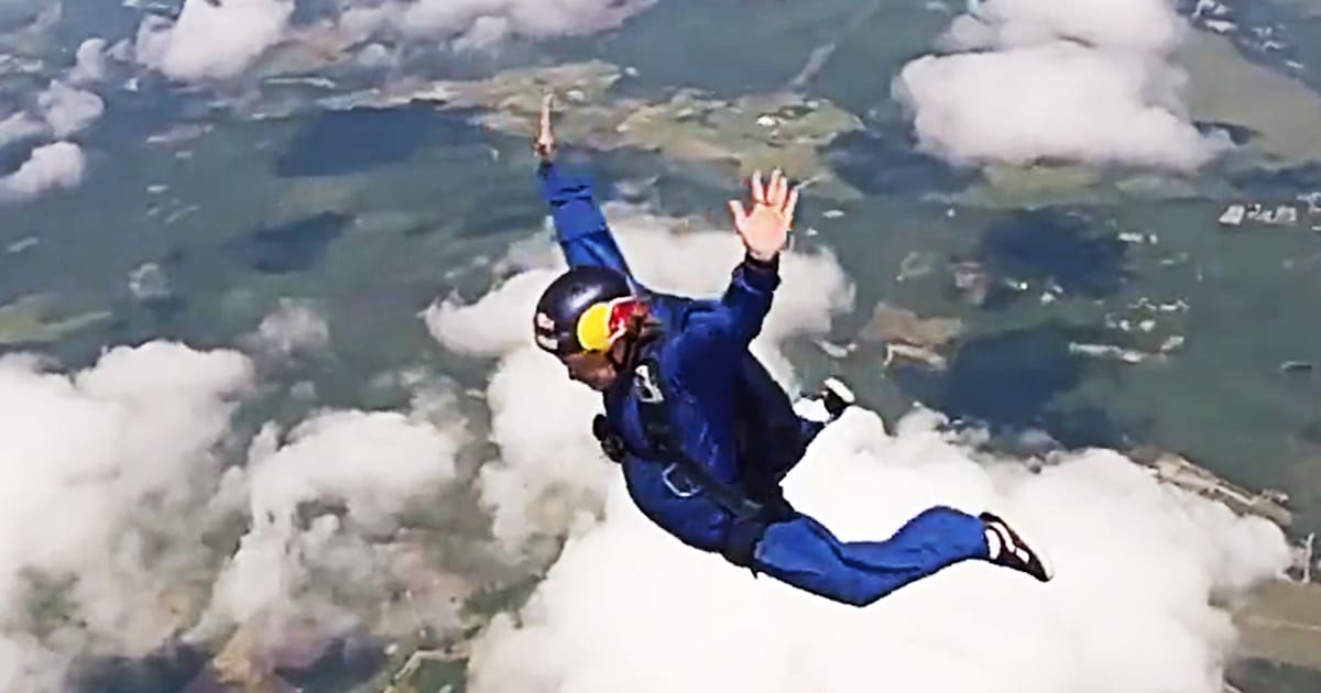 Raditudes S1 E5: Mike 'Hucker' Clark skydiving – video