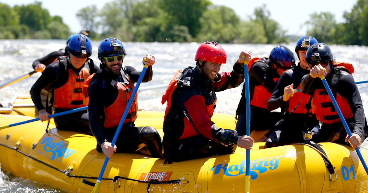 Whitewater rafting
