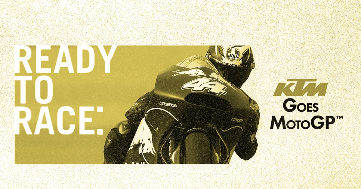 KTM Goes MotoGP - Ready to Race