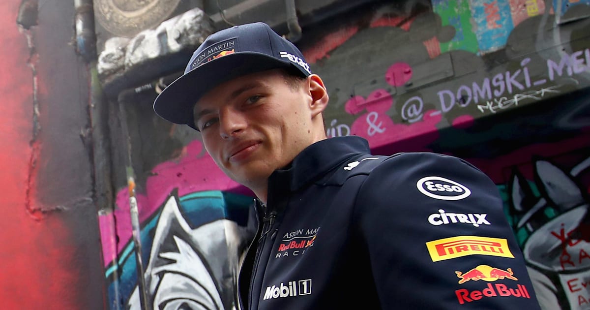 Verstappen and Ricciardo spray-paint Aston Martin DB11