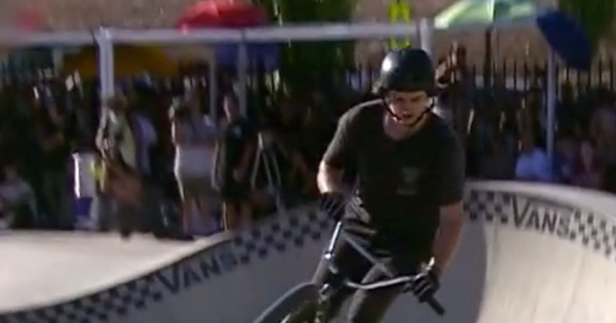 Corey Walsh run at Vans BMX Pro Cup 2018 finals video