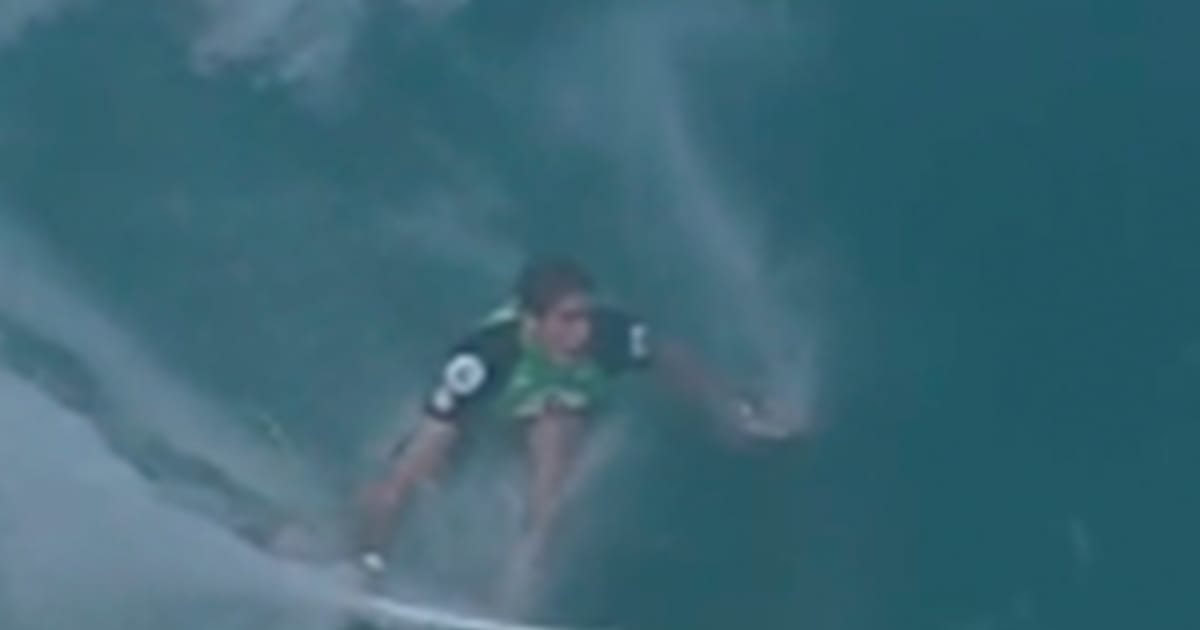 Kalani David's best wave of day 2