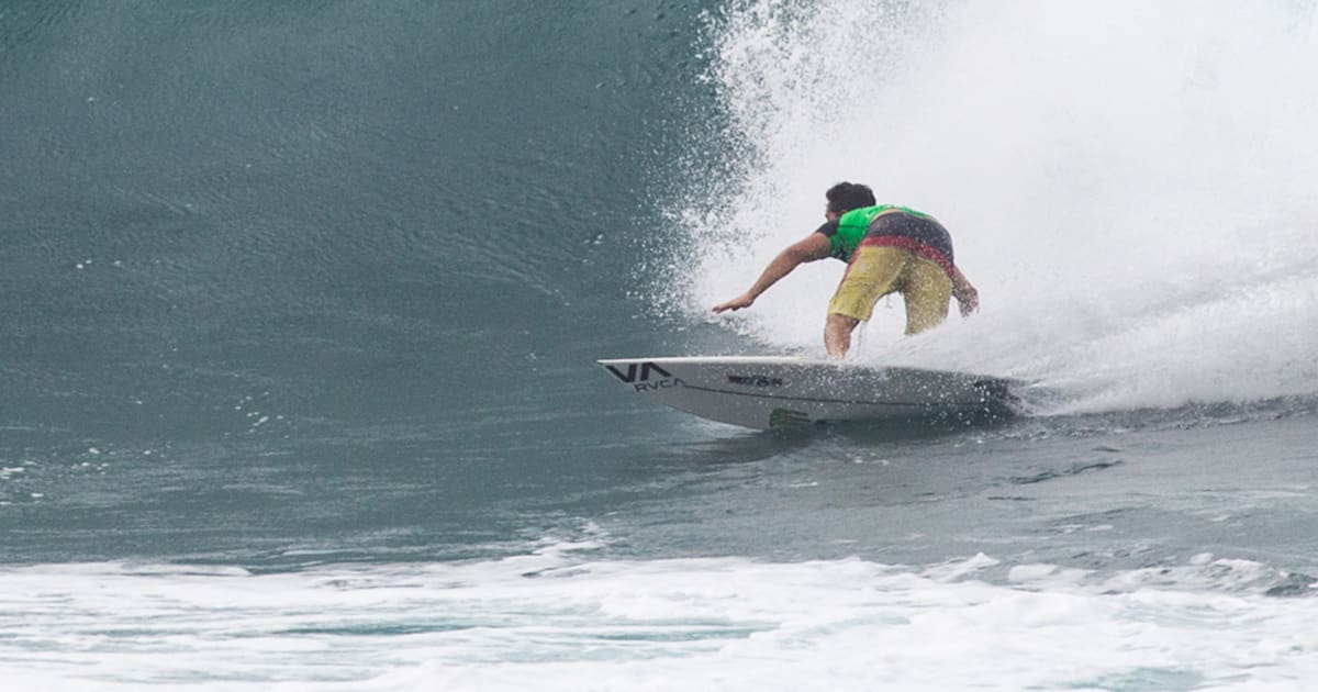 Makuakai Rothman's best wave of day 2