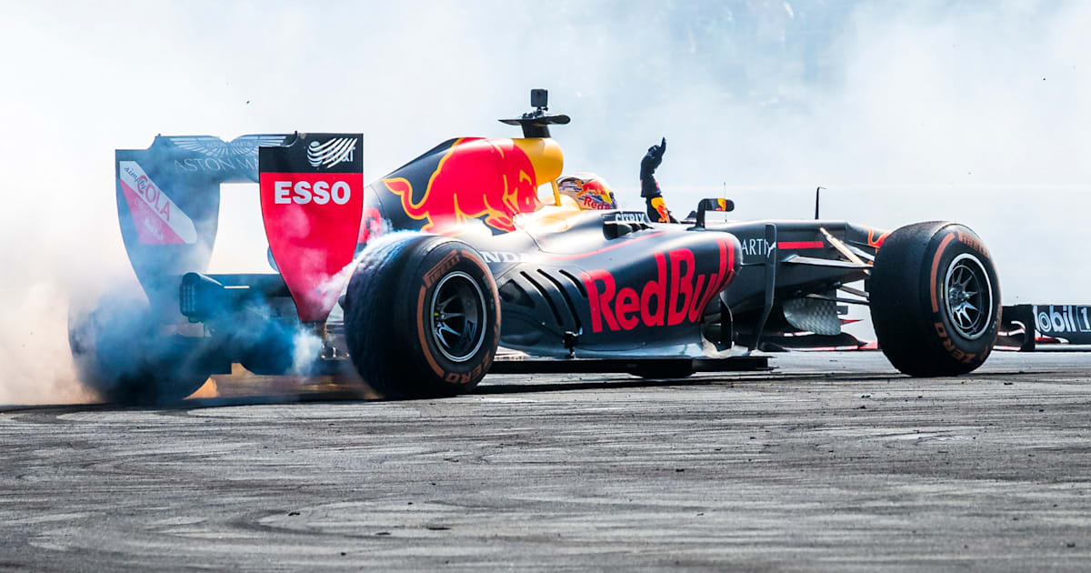 Red Bull Racing F1 show run Zandvoort: Verstappen/Gasly