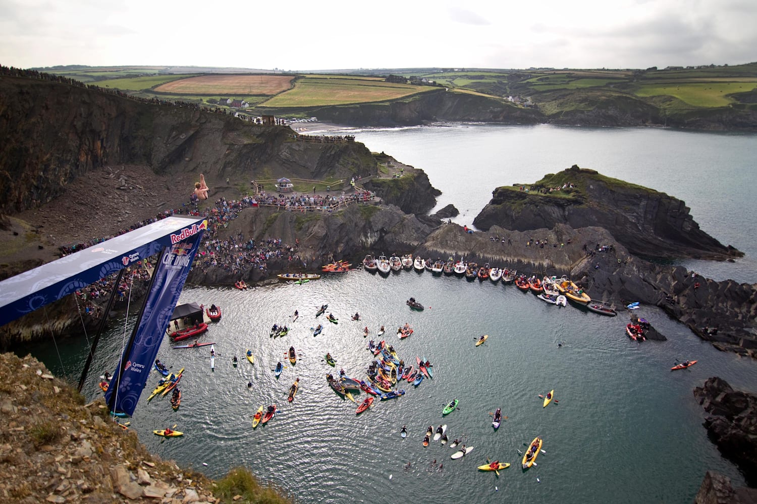 Video: Red Bull Cliff Diving Wales 2013 teaser