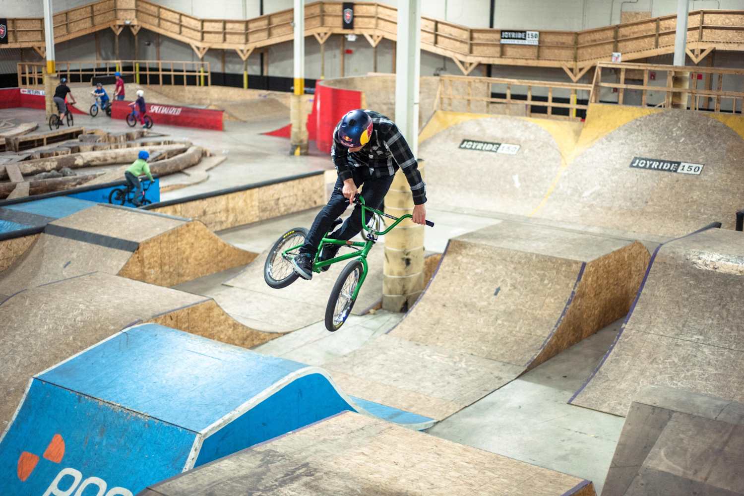 L'entraînement rend plus fort au BMX Camp