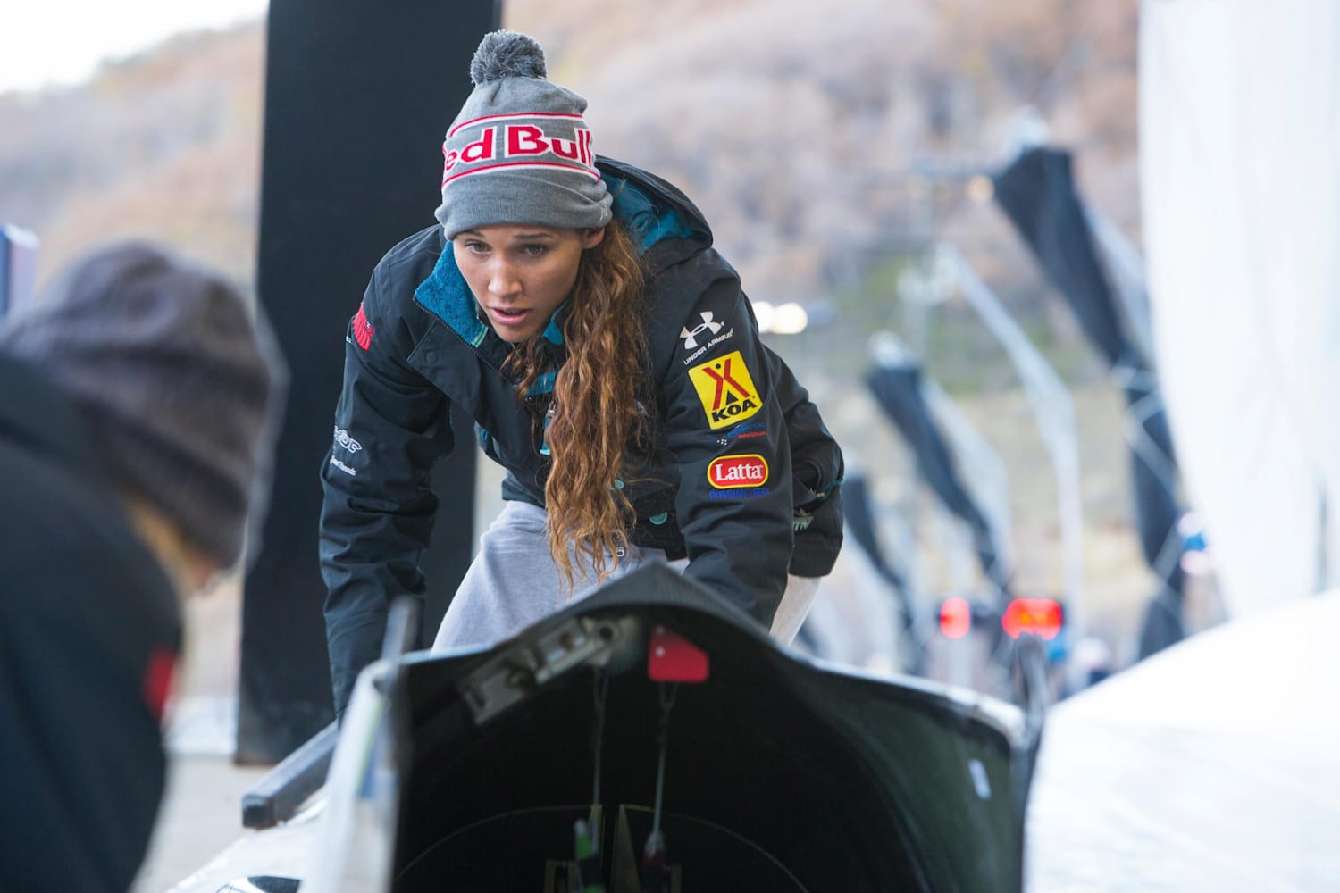 Lolo Jones: fotos de su entrenamiento de bobsleigh