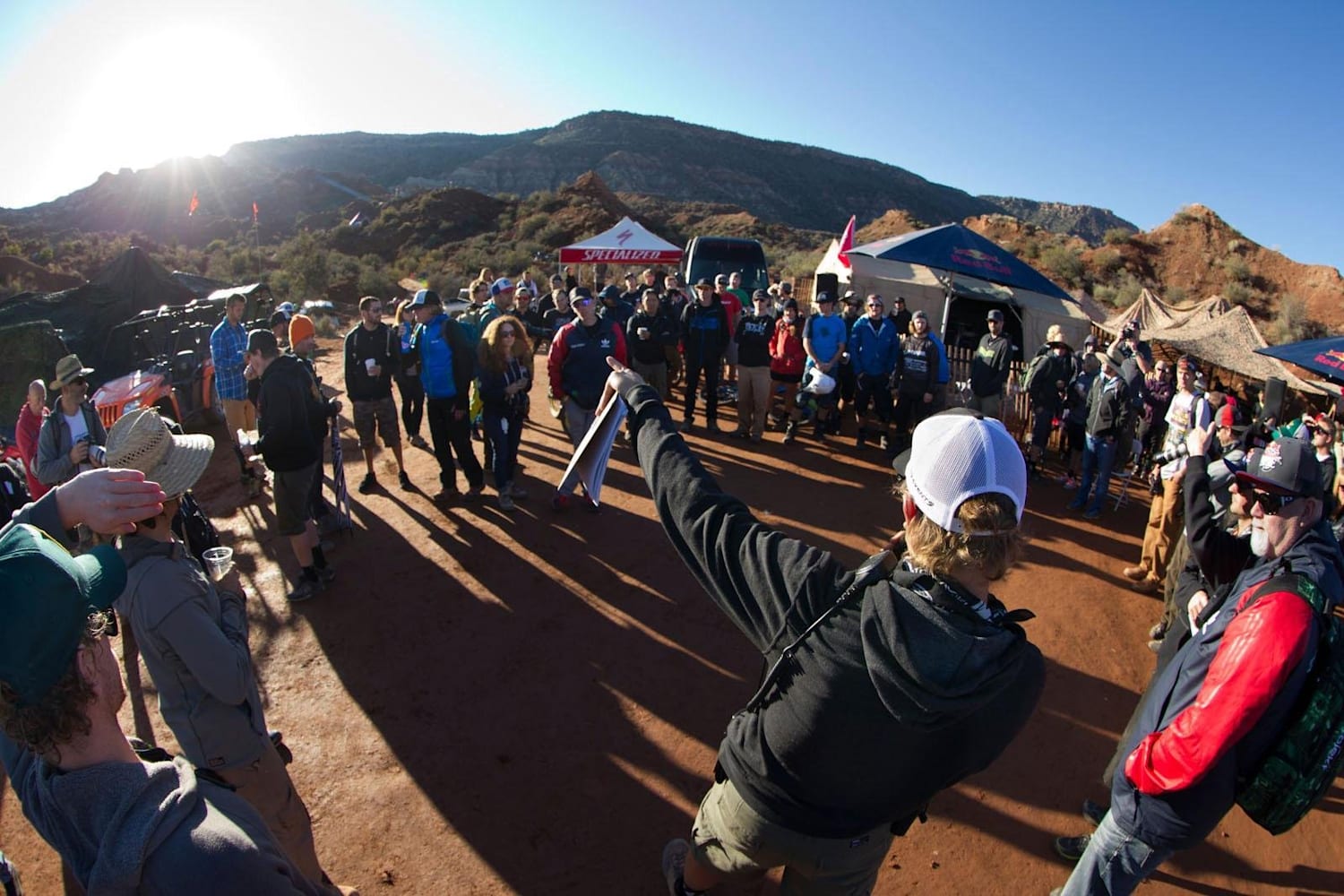 Bei der Red Bull Rampage ins Finale? Teamwork!