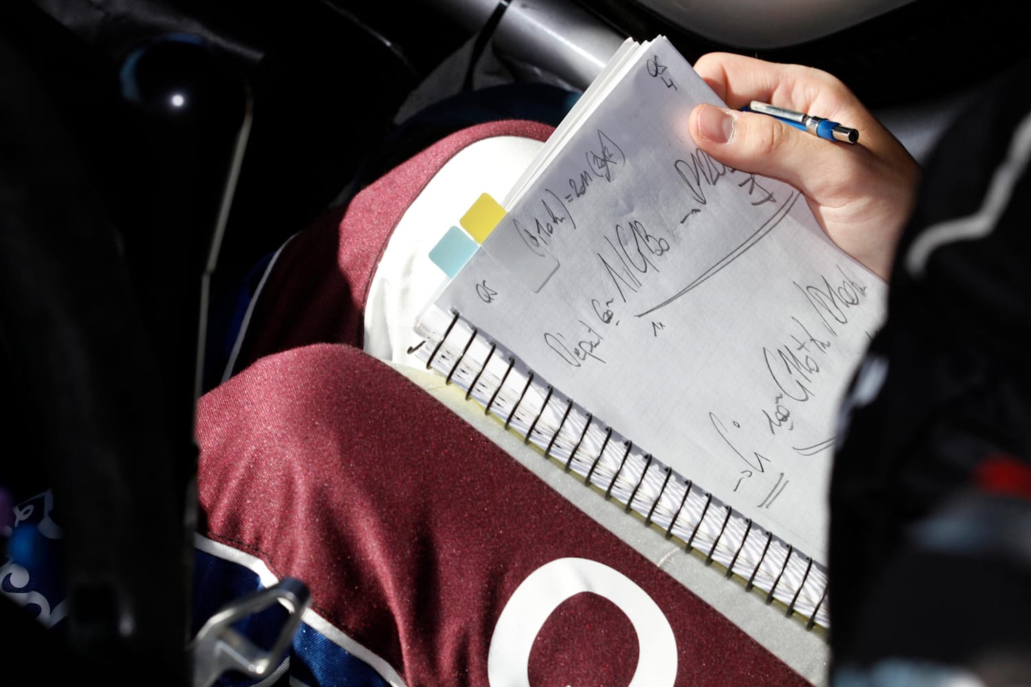 Perfecting the pace notes at Rally de Portugal