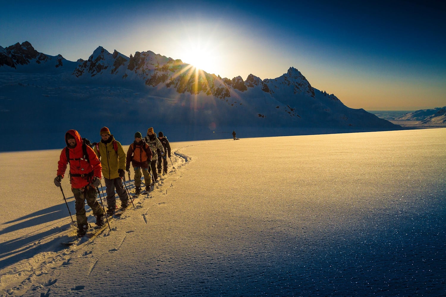 Matériel pour rando à ski ou snowboard en Alaska