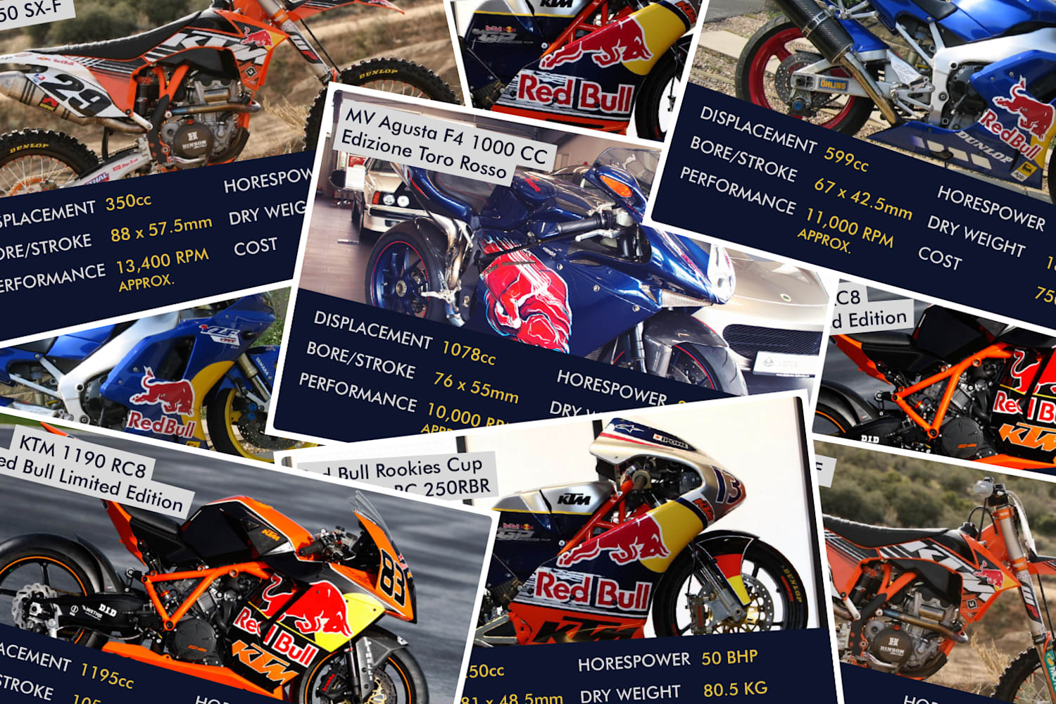 The best Red Bull motorbikes: From Superbikes to Enduro