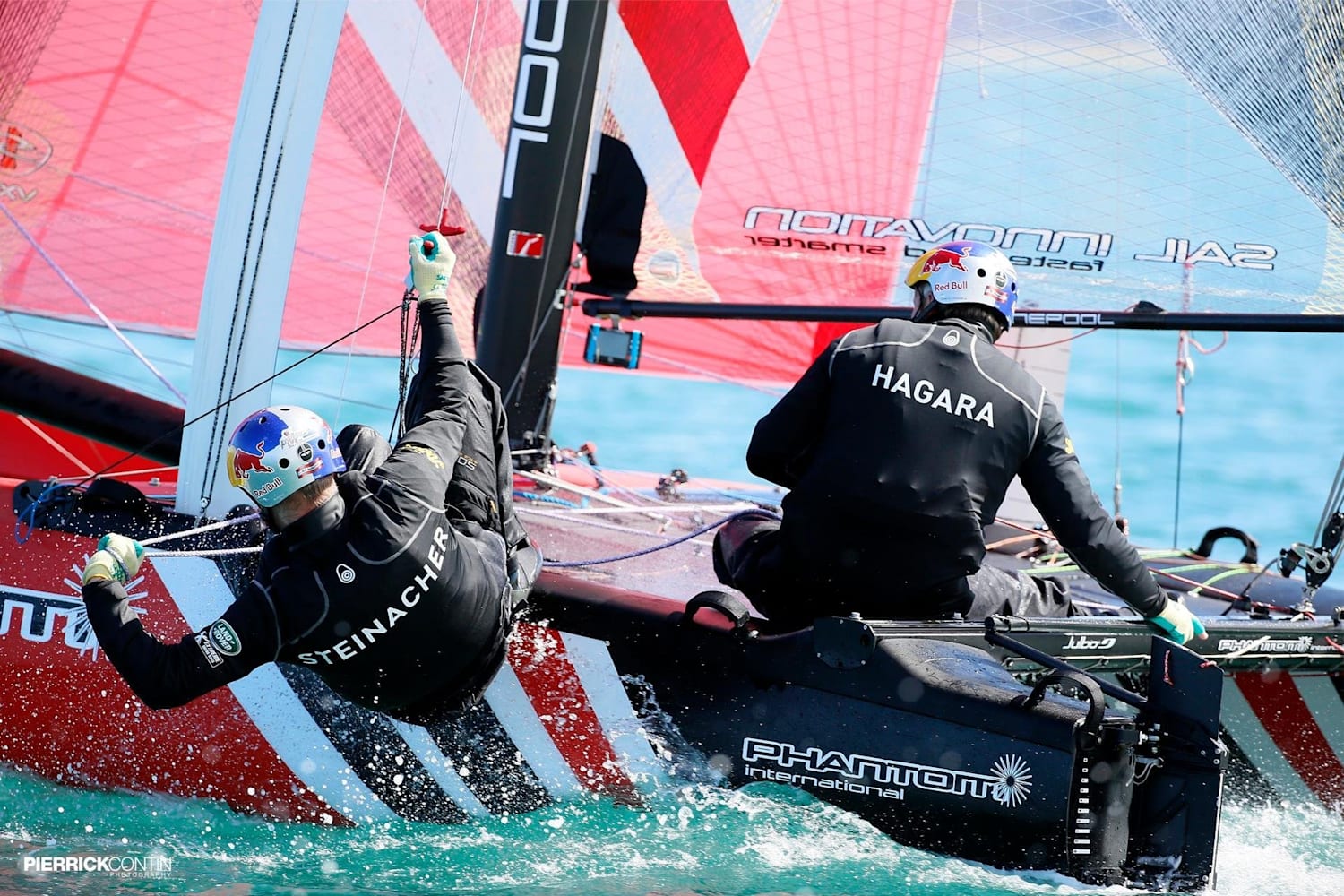 Hagara and Steinacher test the new Flying Phantom