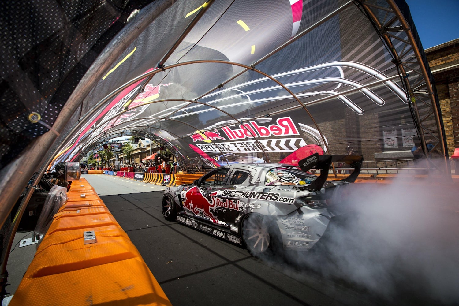 Présentation du tracé du Red Bull Drift Shifters 2014