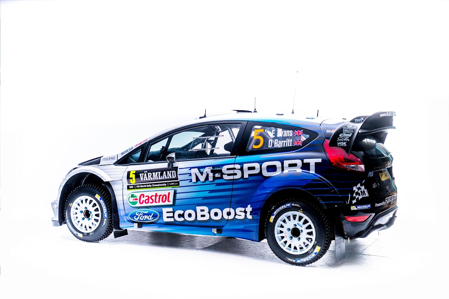 360 degree view of the M-Sport Ford Fiesta RS WRC