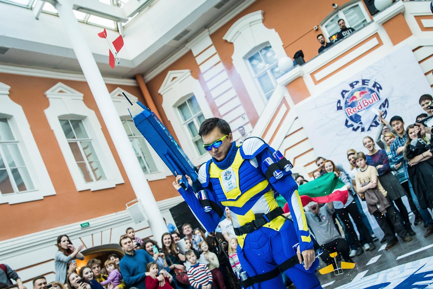 What is paper plane event Red Bull Paper Wings about?