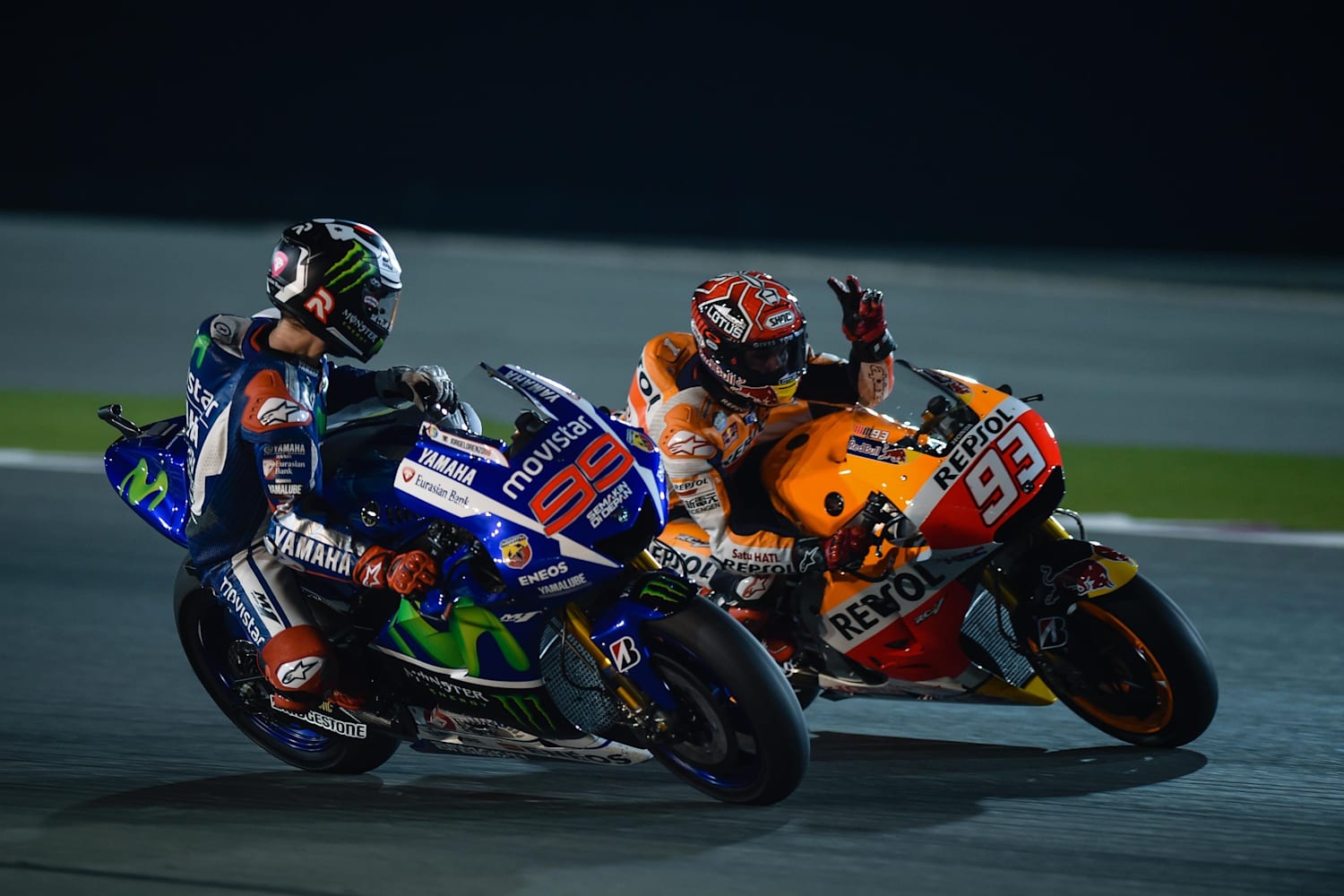 MotoGP Night Image Gallery Qatar