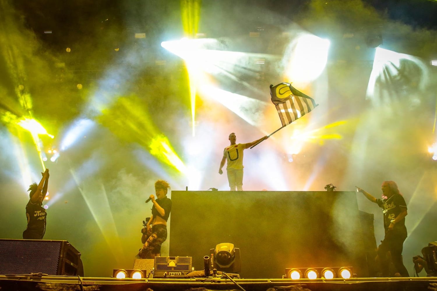 Full Flex Express: On Board Skrillex's Train Tour