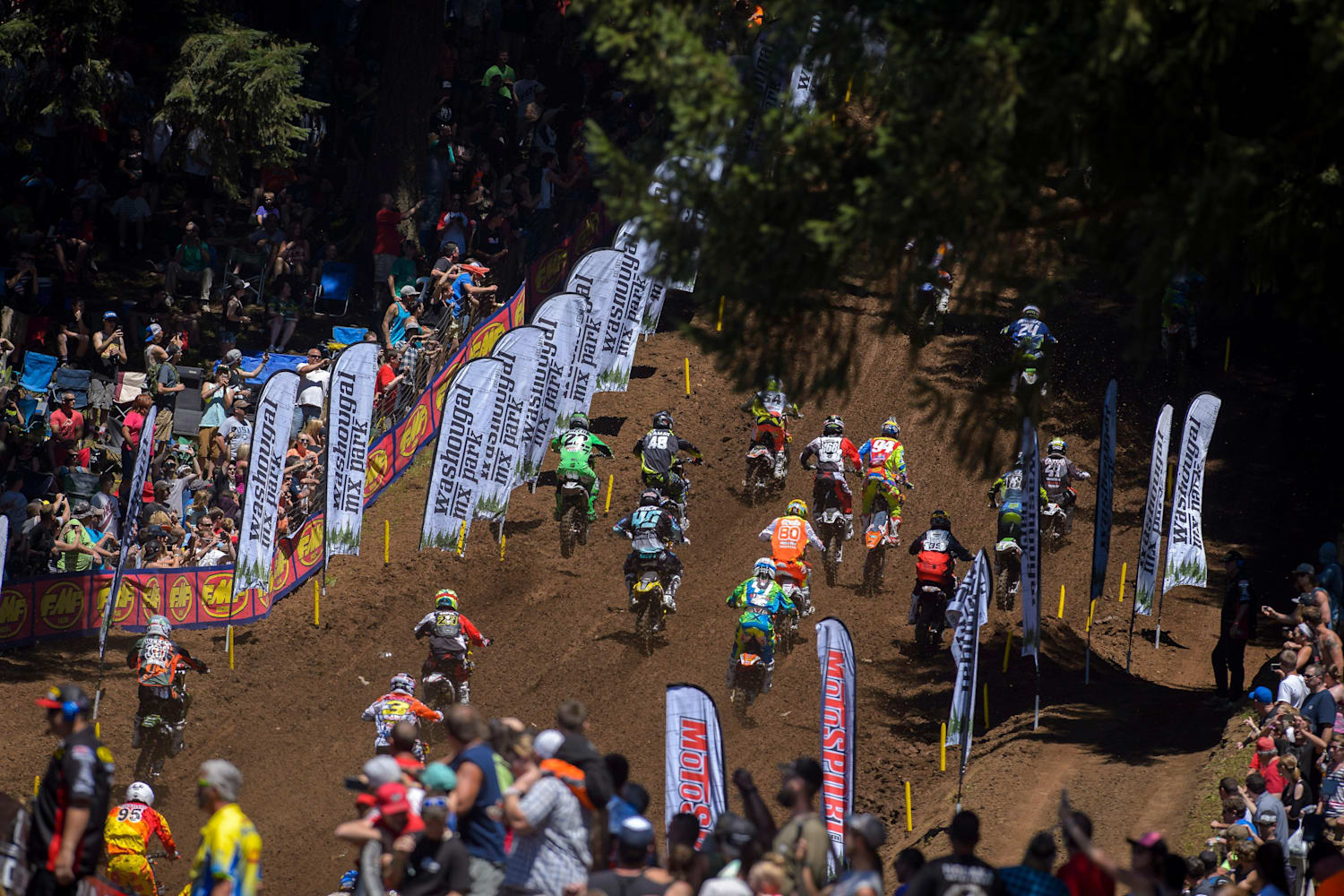 AMA Motocross Gnarly Obstacles Horsepower Hill