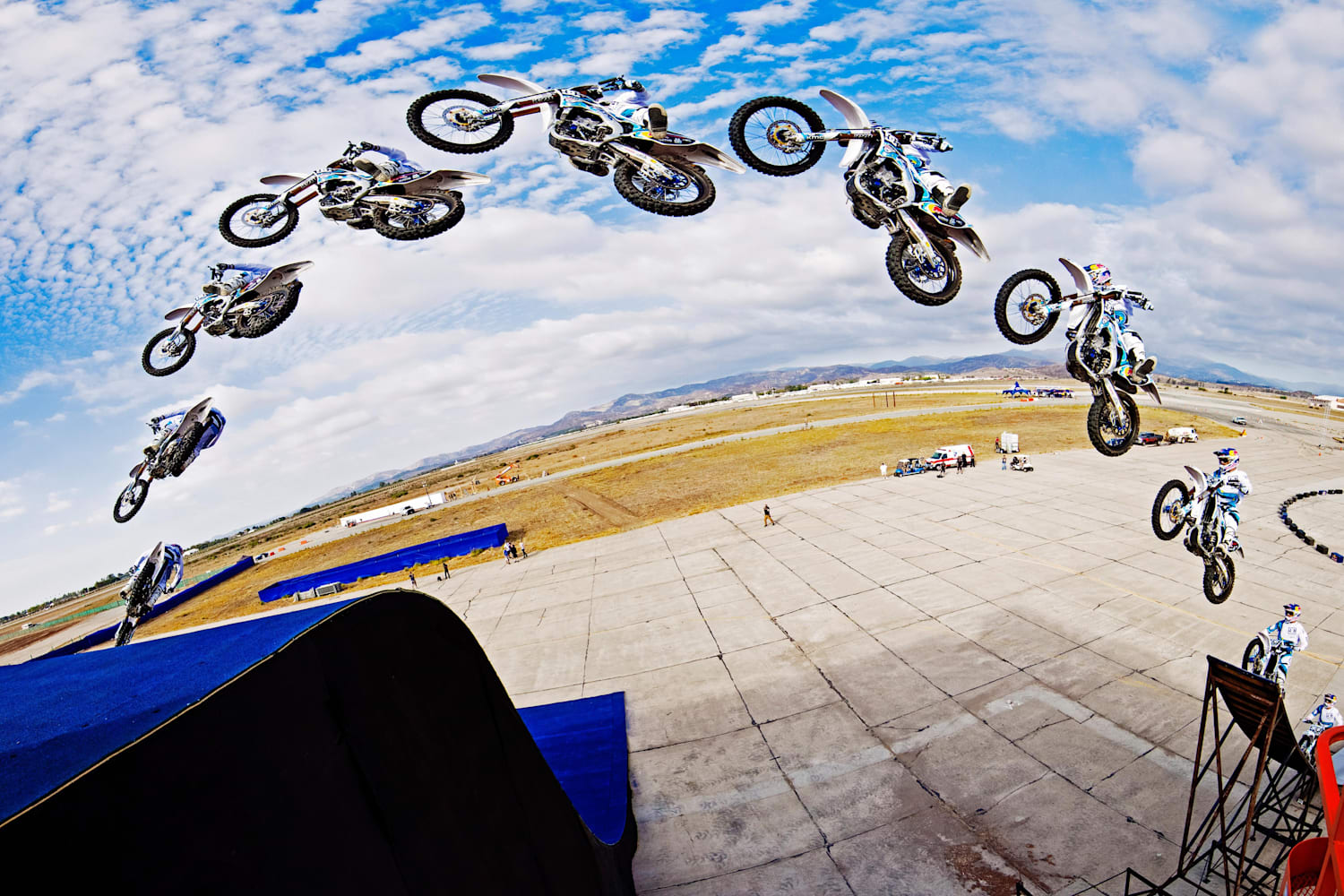 Robbie Maddison Red Bull motorcycle stunts Pipe Dream