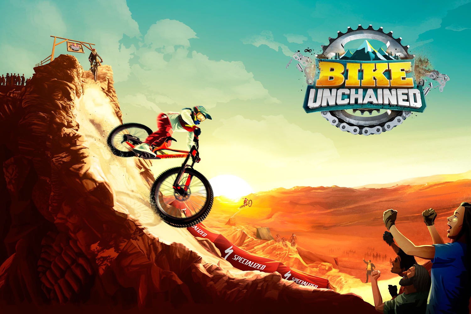 Red Bull Rampage Lands on Bike Unchained Game